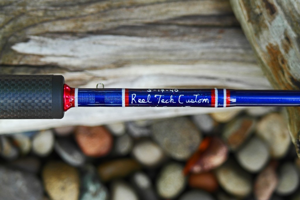 Reel Tech Custom Rods – STUNNING patriotic Custom! | The Reel Tech Blog
